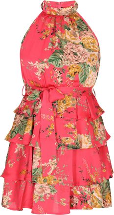 Faina Kleid Frauen rosa mehrfarbig