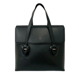 Gucci Pre-owned Leder-Tragetasche - - Pre-owned - Damen - Schwarzk - ONE SIZE