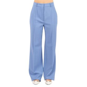 Max Mara Femme, Pantalons, Bleu, Taille: 38 FR Pantalon Quasar