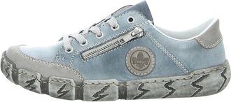 Rieker Damen, Schuhe, Blau, 42 EUGr&ouml;&szlig;e