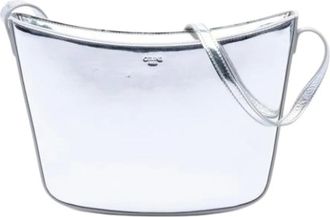 Celine Sac bandouli&egrave;re Croque Pre-owned - Femme - Pre-owned - Gris - Taille: ONE Size