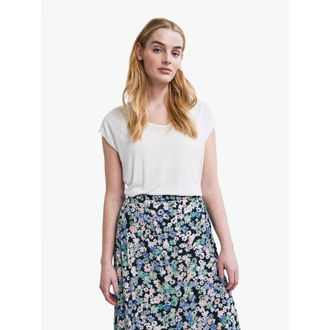 Pieces T-Shirt Billo 17078732 Wei&szlig; Loose Fit