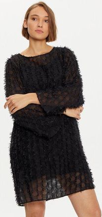 Karen by Simonsen Coctailkleid Rubina 10105170 Schwarz Oversize