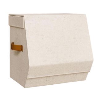 Generico Aufbewahrungseimer | Stapelbarer und faltbarer Aufbewahrungsbeh&auml;lter - Aufbewahrungsbeh&auml;lter mit Griffen und Deckel - f&uuml;r Zuhause, B&uuml;ro, Schlafzimmer,