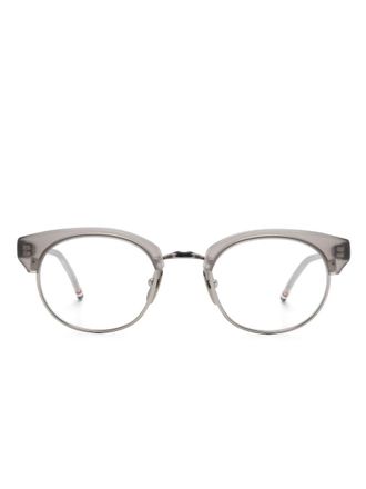 Thom Browne lunettes de vue à monture pantos - Gris
