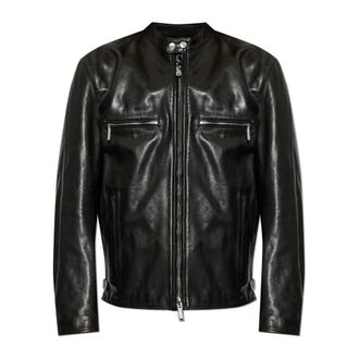 Dsquared2 Homme, Vestes, Noir, Taille: M Leather Vestes