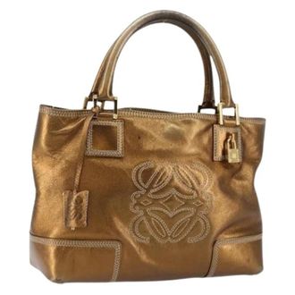 Loewe Pre-owned Lederhandtasche - - Pre-owned - Damen - Braun - ONE SIZE