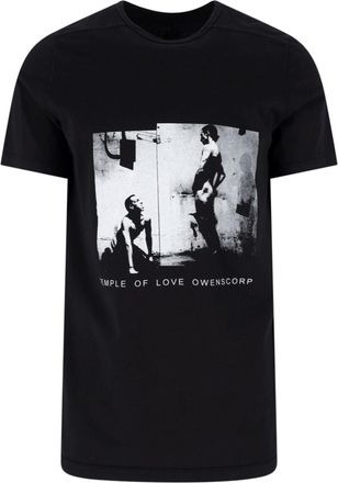 Rick Owens T-Shirt Temple Of Love