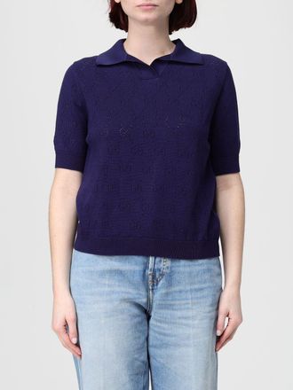 Gucci Polo GUCCI Femme couleur Bleu