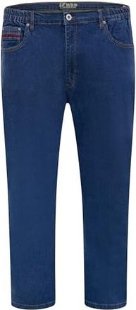 Duke Duke D555 Bailey Jean pour homme Taille &eacute;lastique Bleu Taille 42S, bleu