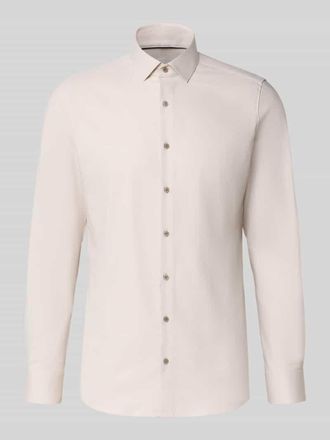 Olymp Level 5 Slim Fit Business-Hemd mit Kentkragen