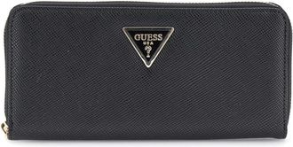 Guess Femme, Accessoires, Noir, Taille: ONE Size Laurel II Grand Portefeuille Zipp&eacute;