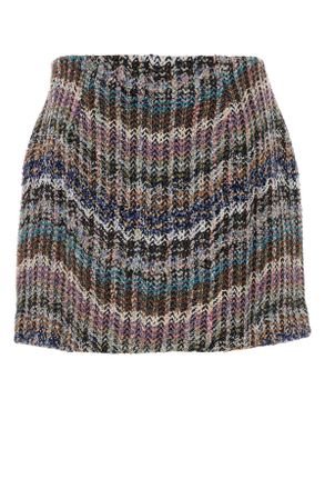 Missoni Embroidered Boucle Mini Skirt
