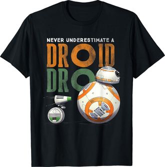 Star Wars Rise of Skywalker BB-8 and D-O Droid T-Shirt
