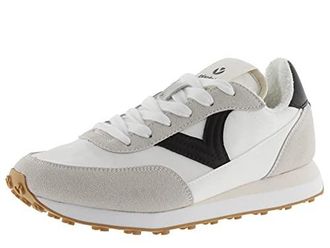 Victoria Basket Basse Astro Nylon & Pi&egrave;ces en Contraste & Semelle Crant&eacute;e 1138100 pour Femme Negro 37