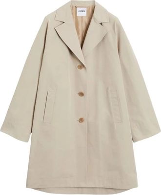 Aspesi Femme, Manteaux, Beige, Taille: 38 FR Manteau crois&eacute;