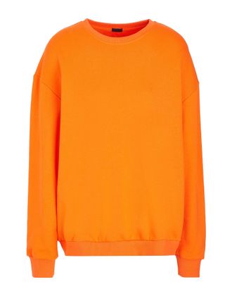 8 by YOOX ORGANIC COTTON OVERSIZED CREWNECK SWEATSHIRT