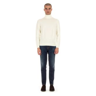 Drumohr Maglia Dolcevita - - Knitwear - Herren - Wei&szlig; - 2XL