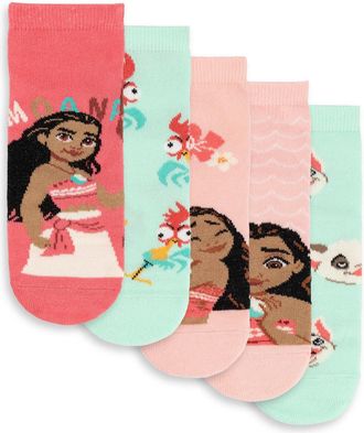 Disney Moana Chaussettes mollet Lot de 5