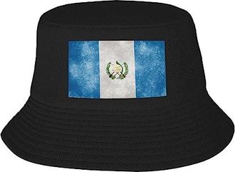Generic Chapeau De Seau Drapeau du Guatemala Chapeaux De Soleil De Plage Pliable Mode Bonnet De Soleil, pour Chasse, Plage, Sports, 56-58cm