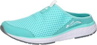 Lico Mixte Sun Sabot Pantoufles, Turquoise et Blanc, 36 EU