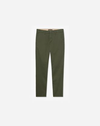 Timberland Schmale Topsfield Chinohose aus Twill f&uuml;r Herren in Dunkelgr&uuml;n, Herren, Gr&uuml;n, Gr&ouml;&szlig;e