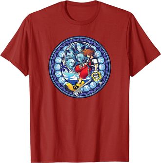 Disney Kingdom Hearts Sora Keyblade Mosaic T-Shirt T-Shirt