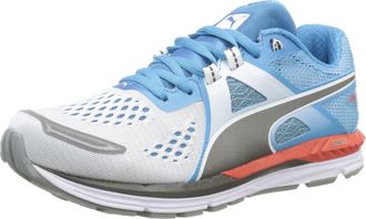 Puma Unisex Speed 600 Ignite Laufschuhe, Mehrfarbig, Weiß, Atomic, Blau, Altsilber