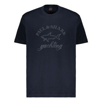 Paul & Shark Homme, Tops, Bleu, Taille: XL T-Chemises