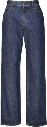 Fendi Damen Jeans Wide Straight Leg