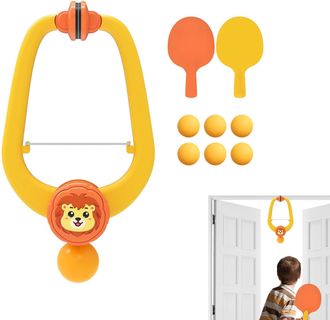 Generico T&uuml;rpong-Set, verstellbarer T&uuml;rtrainer | Tischtennisspielzeug &uuml;ber der T&uuml;r - f&uuml;r Kinder, M&auml;dchen, Zuhause, Schlafzimmer, Klassenzimmer, Fitnessstudio, 