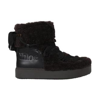 See By Chlo&eacute; Braune flache Stiefeletten f&uuml;r Frauen - - Shoes - Damen - Braun - 36 EU