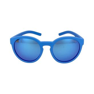 Polaroid unisex, Accessoires, Bleu, Taille: 45 MM Enfants Lunettes de Soleil Bleues Style ZDI