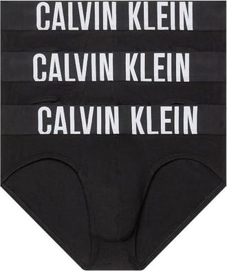 Calvin Klein Hip Brief 3PK, Culotte Hip Homme, Black