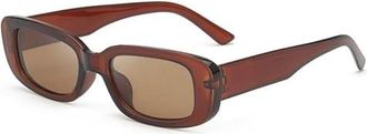 Generic Lunettes De Soleil &Agrave; Petite Monture For Hommes Et Femmes, Id&eacute;ales For Le Sport En Plein Air La Conduite(Brown)