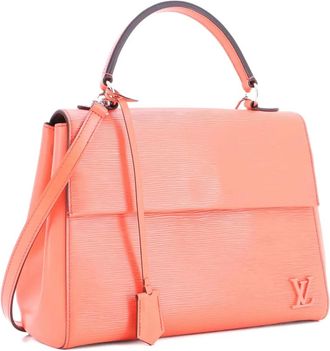 Louis Vuitton Cluny Top Handle Bag Epi Leather MM satchel - Orange
