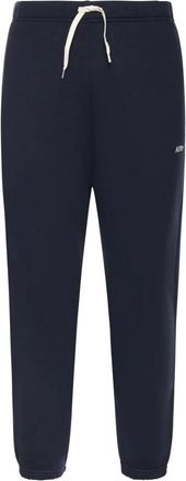Autry Homme, Pantalons, Bleu, Taille: XL Embroidered Logo Pantalons de surv&ecirc;tement