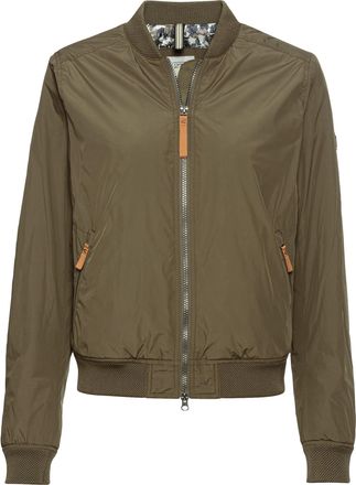 Camel Active Damen Blouson aus recyceltem Polyester Dunkel Khaki, womenswear-34