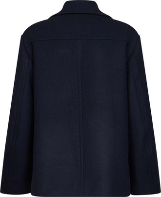 Dries Van Noten Rascott Coat - Navy