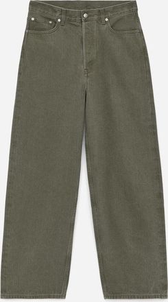 Arket AMBER Barrel Jeans -Grün