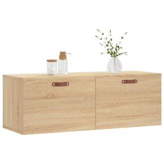 Generic Wandschrank, H&auml;ngeschrank mit viel Stauraum, Wandmontage Badschrank, Medizinschrank, Aufbewahrungsschrank f&uuml;r Wohnzimmer, Holzwerkstoff(Wei&szlig; (100 x 36