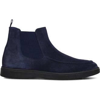 Stefano Lauran Blaue Wildleder Chelsea Stiefel - - Shoes - Herren - Blau - 43 EU