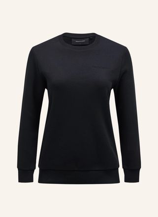 Peak Performance W Original Small Logo Crew Sweatshirtpullover schwarz