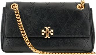 Tory Burch Charlie Quilted Small Shoulder Bag - - Bags - Damen - Schwarzk - ONE SIZE