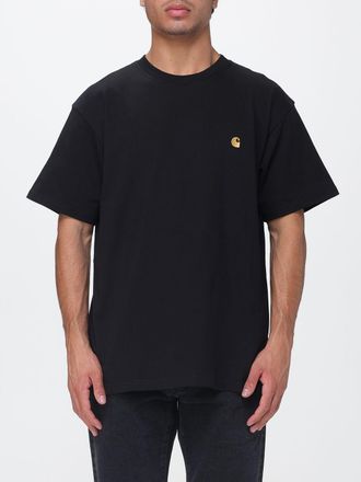 Carhartt Work in Progress T-shirt en coton avec logo brod&eacute; et &eacute;paules tombantes