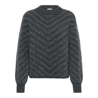Kaffe Tricots - Femme - Pulls - Gris - Taille: 40 FR