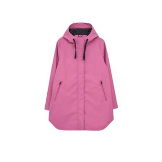 Tant&auml; Rainwear Femme, Manteaux, Rose, Taille: 46 FR Parka de Neige