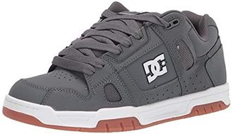 DC DC Chaussures de skate pour homme, (Gris/caoutchouc), 42 EU