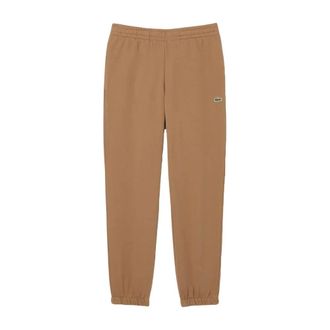 Lacoste Regular Fit Fleece Sweatpants - - Trousers - Herren - Braun - 3XL