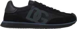 Dolce & Gabbana Logo Sneakers - - Shoes - Herren - Schwarzk - 40 EU